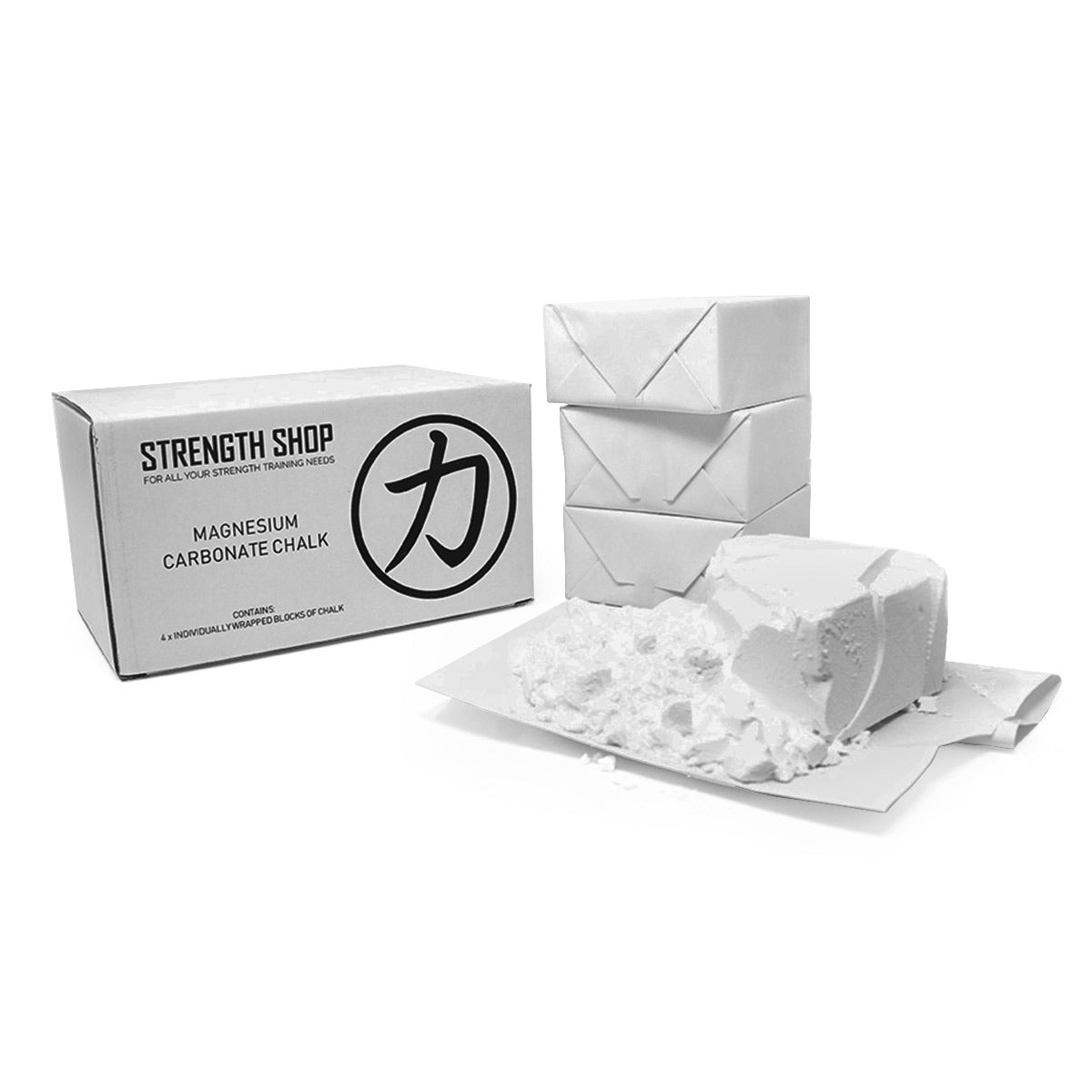 Magnesium Carbonate Chalk - case of 4 blocks — Strength Shop
