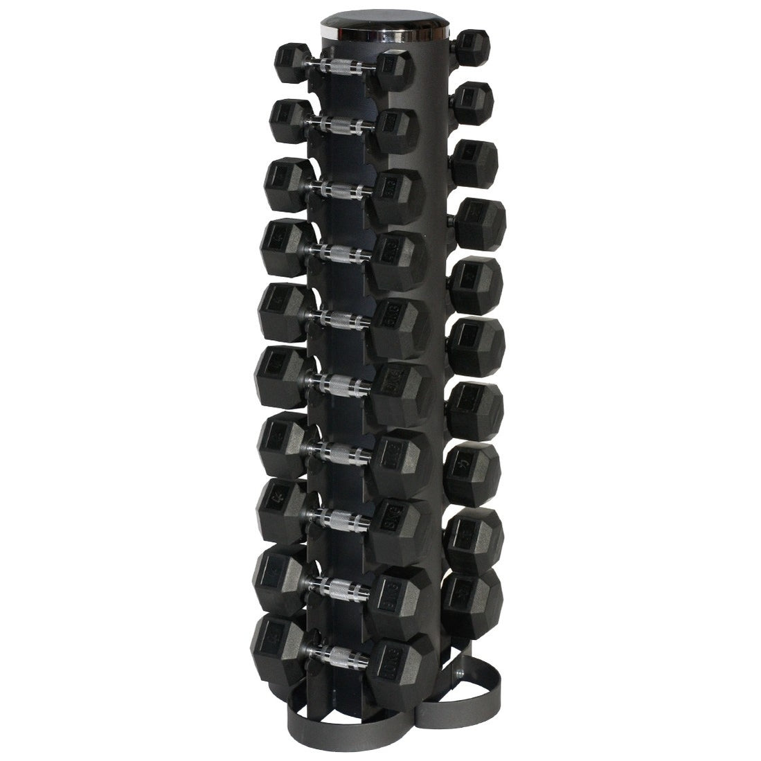 Hex Dumbbell Tower Rack — Strength Shop